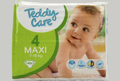 Teddy Care Luiers Action - Teddy Care Luiers bij Action bestellen!
